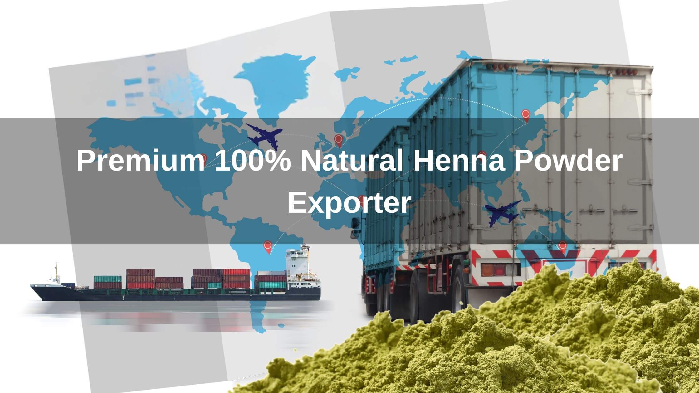 Premium Natural Henna Powder Exporter & Supplier