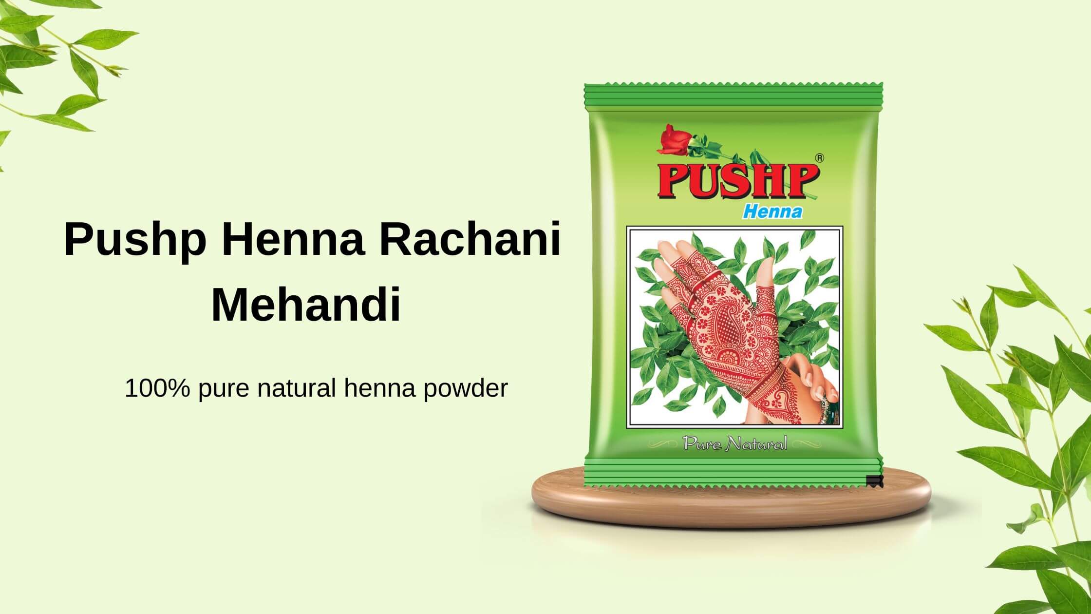 Rachni Mehandi - 100% Pure Henna Powder for Hair & Mehndi